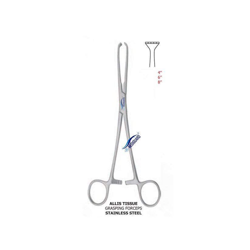 MEDIGUARD ALLIS TISSUE GRASPING FORCEPS SS – JE MEDIGUARD
